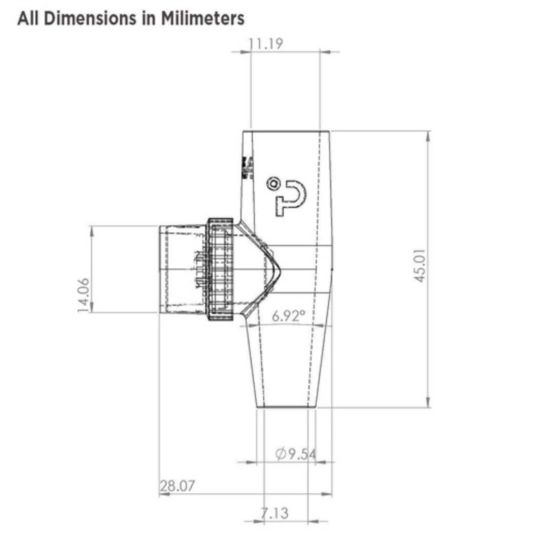 PLAATO Pressure Drop Equalizing Valve V2